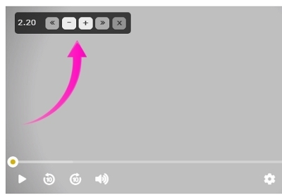 Paravi video speed controllerは使える？: VODサービス